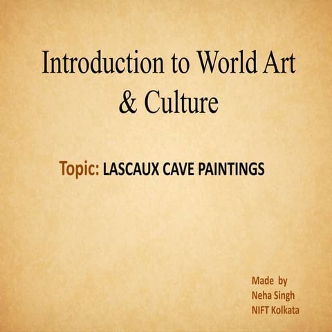 Iwac lascaux caves gp4 | PPTX