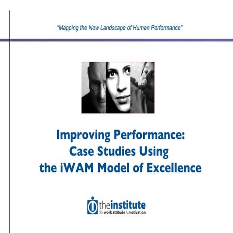 Model of Excellence - Case Studies of Peak Performance | PPT