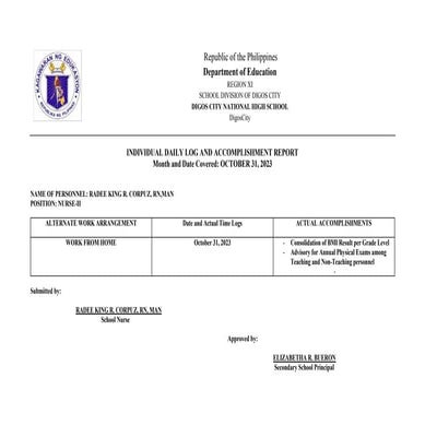 Implementation work action plan learning | PPT