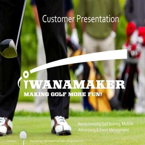 iWanamaker Customer Presentation | PPT