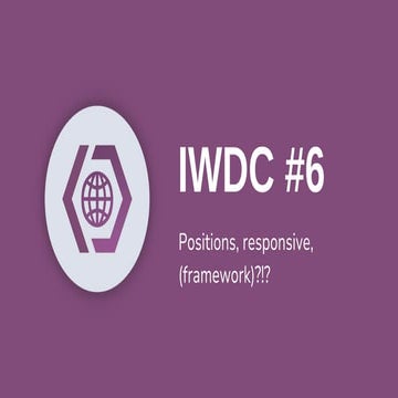 IWDC Pertemuan 6 (2025) : CSS Position, Responsive, dan Intro Tailwind ...