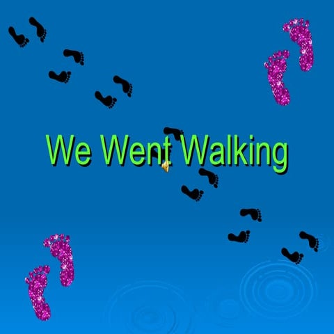I Went Walking Adapted | PPT