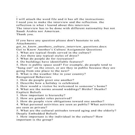 Interview assignment | PDF