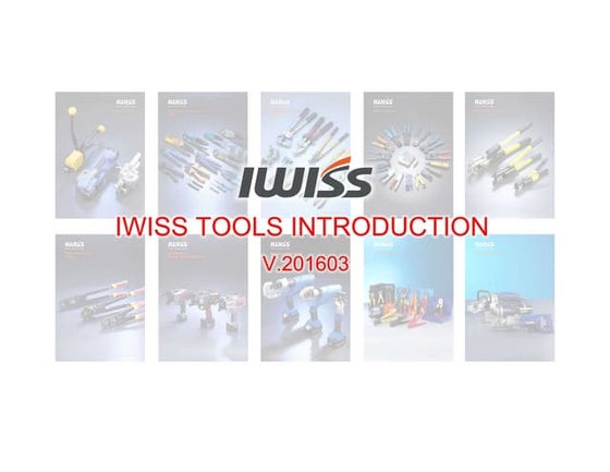 Iwiss crimper for heavy-duty connectors | PPT