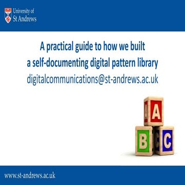 Digital pattern library | PPT