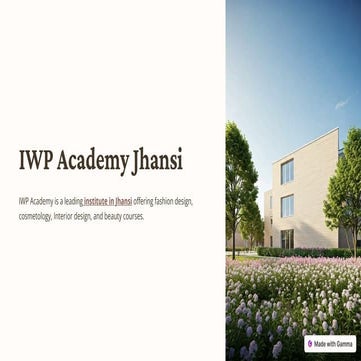 IWP Academy is a leading IWP Academy in Jhansi | | PDF