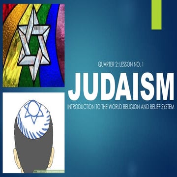 IWRB S LESSON JUDAISM ABRAHAMIC RELIGION | PPTX