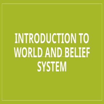 INTRO TO WORLD RELIGIONS BELIEFS PPT 3 & 4.pptx