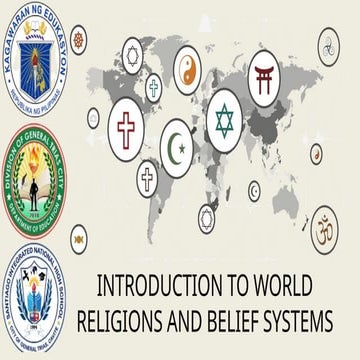 IWRBS WEEK 1 (Concept, elements, and characteristics of belief system ...