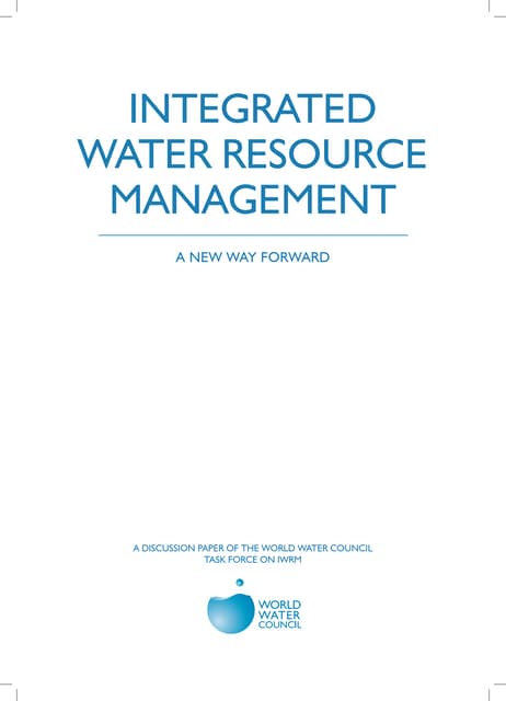 Integrated Water Resource Management | PPTX