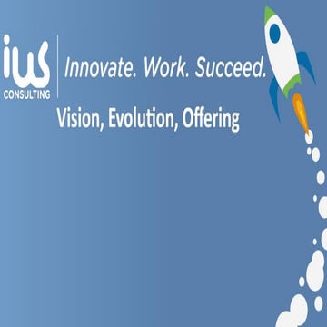 IWS Consulting Corporate Technology Presentation | PDF