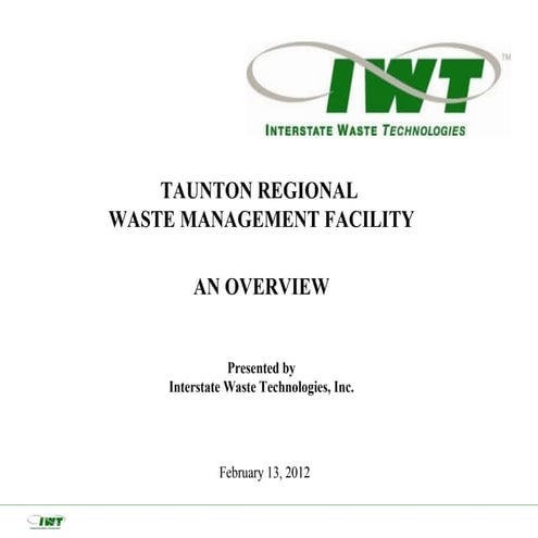 IWT presentation | PPT