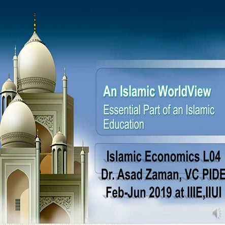 An Islamic WorldView: Essential Component of an Islamic Education | PPT