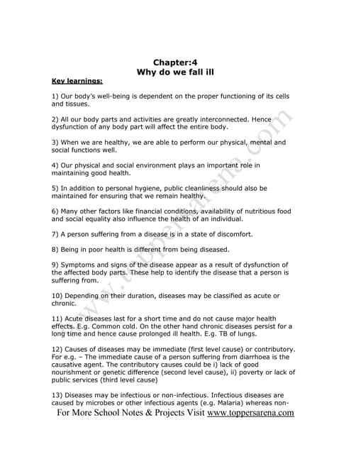 X biology full notes chapter 1 | PDF