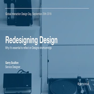 Redesigning Design | PPT