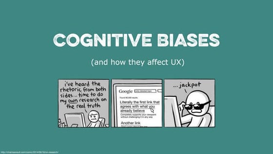 Understanding & Overcoming Cognitive Bias as UX Designers | PDF | Science
