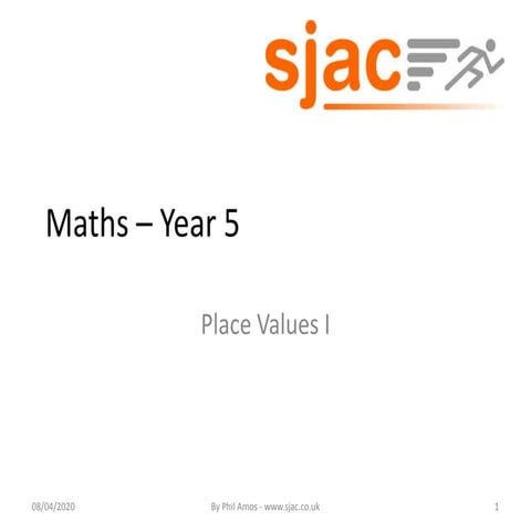 Maths Year 5: Place Values I | PPTX