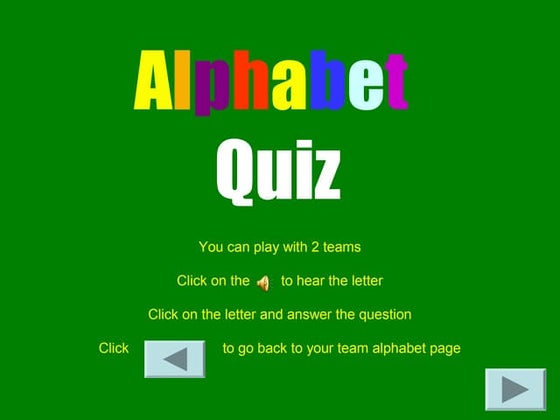 The ENGLISH ALPHABET for children | PPT