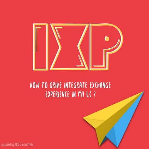 [TM]Integrated Experience Program | PDF