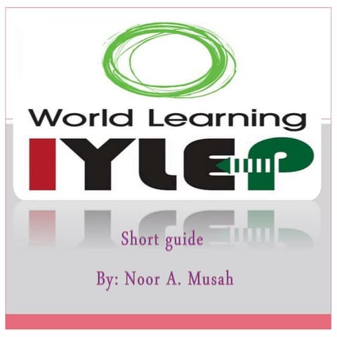 Iylep 2015 help! | PPTX