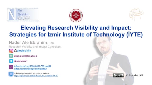 Elevating Research Visibility and Impact: Strategies for Izmir ... Elevating Research Visibility and Impact: Strategies for Izmir ...