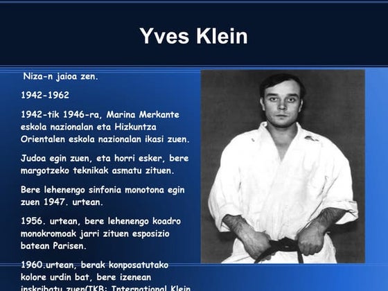 Yves klein | PPT