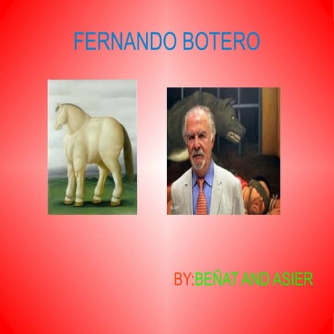 Fernando botero | PPT