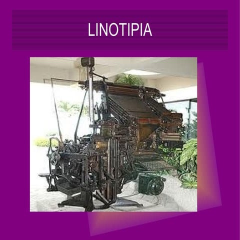 Linotipia | ODP