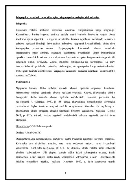 isiXhosa Poetry: Hlalutya umbongo | PPTX