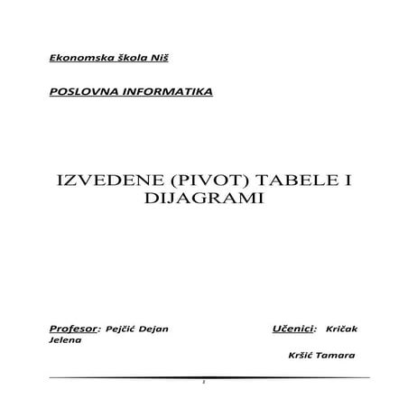 Cirkularna pisma u Word-u | PPT