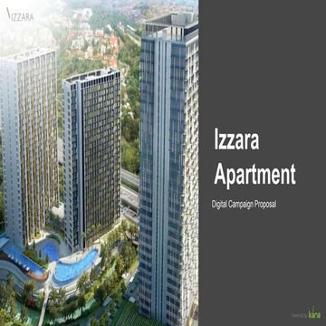 Izzara Apartment_Content and Social Media | PPTX