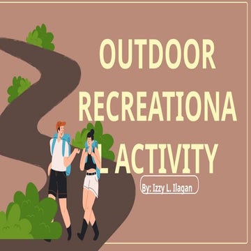 Principles of Tourism Chapter 10 (recreation and leisure) | PPTX
