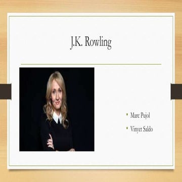 J.K.Rowling | PPTX