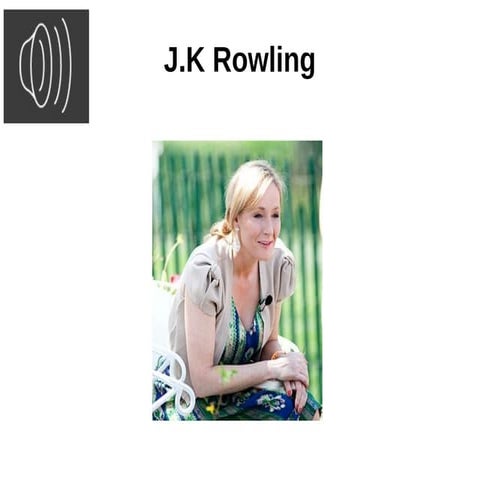 J.k rowling | PPT