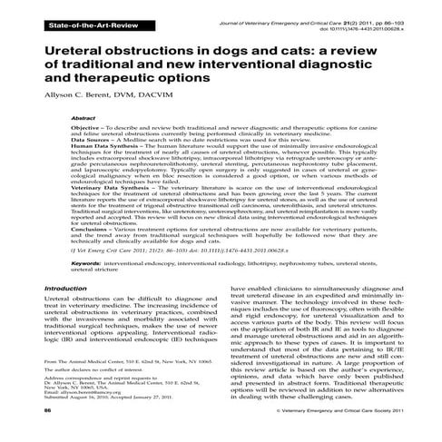 Acute renal failure in horses is initially associated with anuria or ...