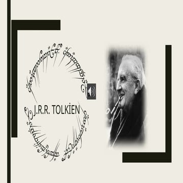 J.R.R. Tolkien's Life Power Point Presentation | PPTX