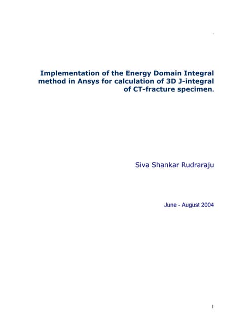 FRACTURE MECHANICS PRESENTATION | PPT