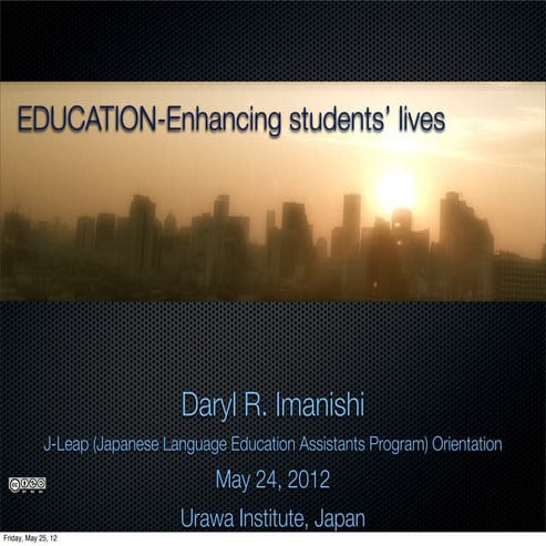 J leap orientation 2012 by daryl imanishi | PDF | Women\'s Outerwear | Women\'s Clothing