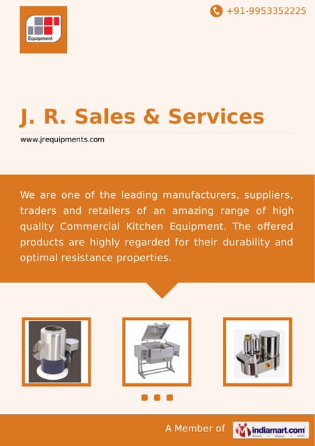 India's Best Commercial Appliances Providing Company | ORCHID | PDF