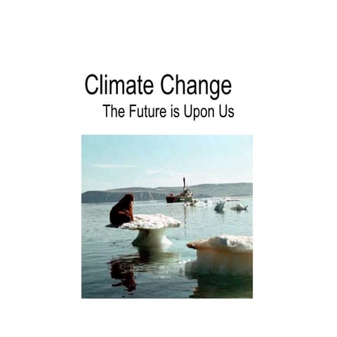 Global warming is real | PPTX