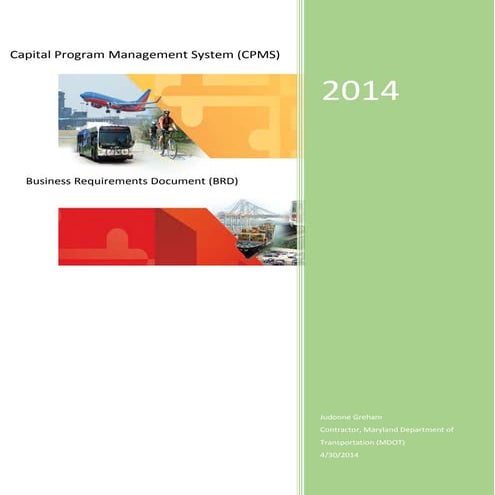 Sample BRD document which one can prepare | PDF