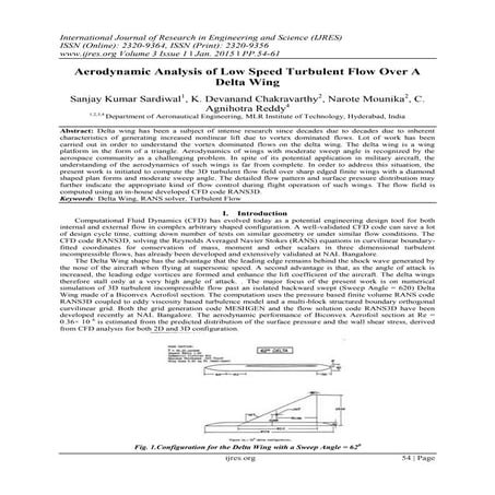Aerodynamic Analysis of the Liebeck L2573 High-Lift Airfoil | PDF