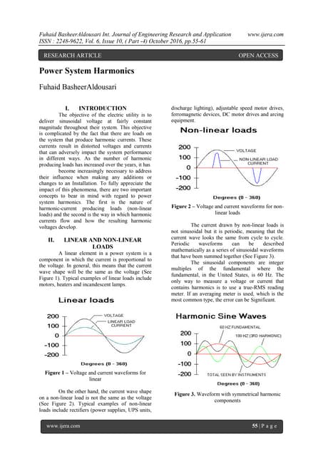ANALYSIS AND SIMULATION OF HARMONICS FOR VARIOUS RESIDENTIAL LOADS USING SIMULINK | PDF