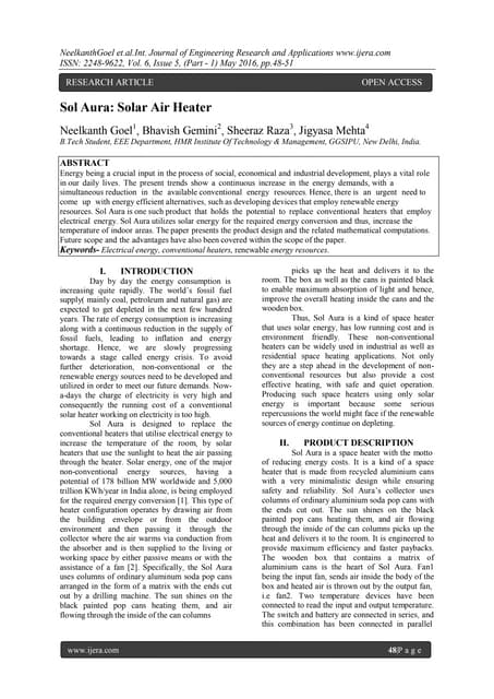 solar air conditioning | PDF | Power and Energy Industry | Industries