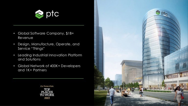 PTC Corporate Overview 2018