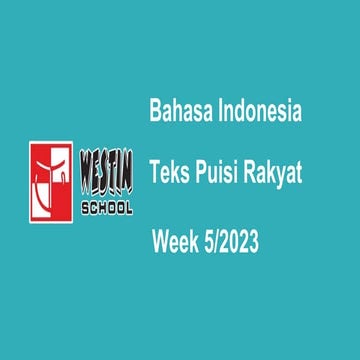 J1 (5) Puisi Rakyatnammjkmmnnnasaya mmkkka ljiuwbbjnak | PPT