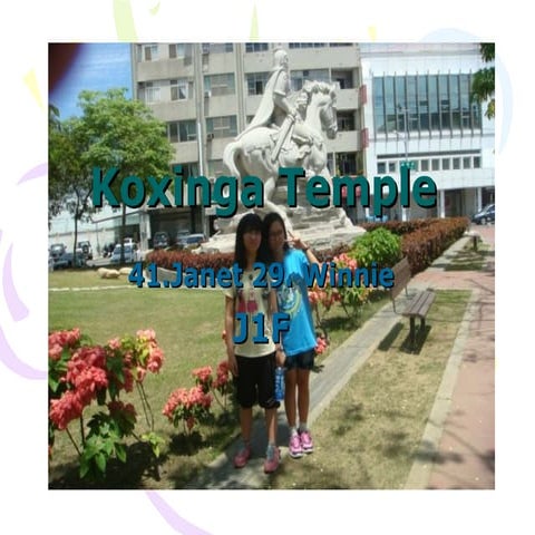 J1 f 29 41 koxinga temple | PPT