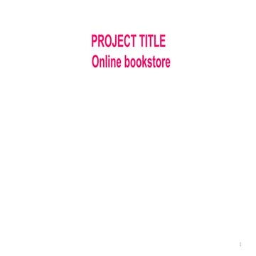 Online book store management system project.pdf