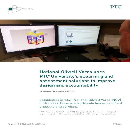 National Oilwell Varco Uses PTC University's eLearning and Assessment ...