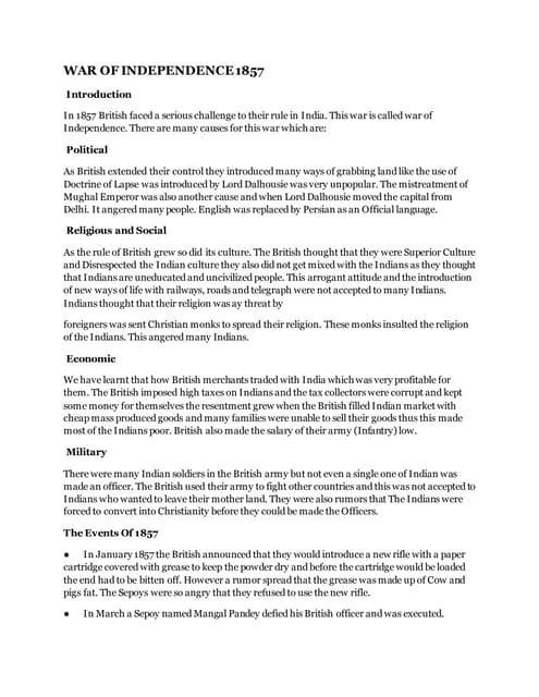 The Revolt-of-1857 | PPTX | Sikhism | Religion & Spirituality